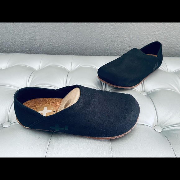 Otz Shoes | Shoes | Brand New Otz Shoes Comfortable Cork Insole Black Fabric Slipon Espadrilles ...
